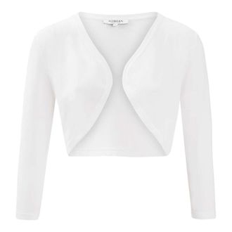 Morgan Damen 201-MTIRA.N Strickjacke, Off White, XS