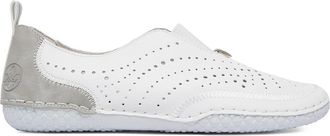 Rieker Halbschuhe Rieker CEO-43663-80 Wei&szlig;