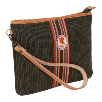 Gallo Gallo, Femme, Sacs, Multicolore, Taille: ONE Size Pochette Plate en Toile