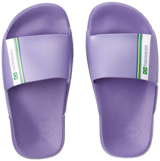 Havaianas Slide Brasil, Schiebe-Sandalen, Purple Paisley