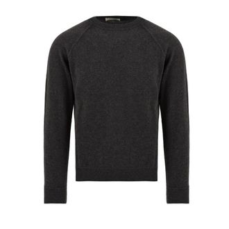 FILIPPO DE LAURENTIIS Rundhals-Strickpullover - - Knitwear - Herren - Grau - 2XL