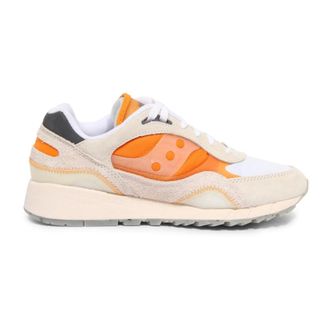 Saucony Homme, Chaussures, Multicolore, Taille: 41 EU Chaussures Shadow 6000 Blanches/Oranges