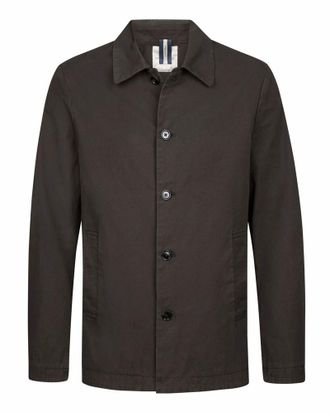 Profuomo Overshirt aus einem leichten Baumwoll-Canvas in
