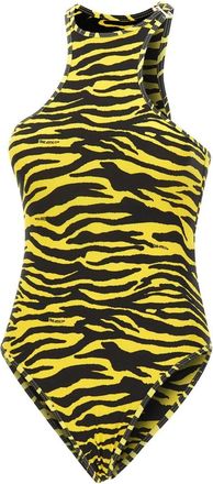 The Attico Femme, Maillots de bain, Multicolore, Taille: 40 FR Maillot de bain une pi&egrave;ce z&eacute;br&eacute;