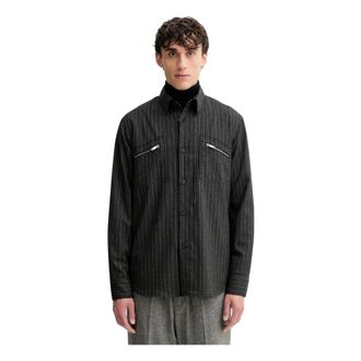 Iceberg Relaxed Wollhemd - - Jackets - Herren - Grau - M