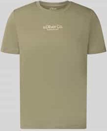 s.Oliver Red Label Regular Fit T-Shirt aus reiner Baumwolle