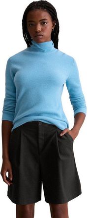 Marc O'Polo Denim Rollkragenpullover aus softem Schurwolle-Viskose-Mix