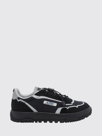 Autry Wildpace Low zweifarbige Sneaker aus Kalbsleder und Cordura-Nylon