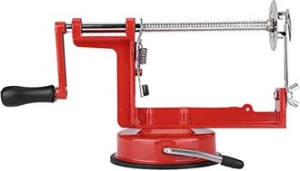 CHICIRIS Qcwwy Trancheuses Cutter Outil en Acier Inoxydable avec Support daspiration en Caoutchouc adapt&eacute; au Concombre Radis Taro Yams Chips de Fruits et L&eacute;gum