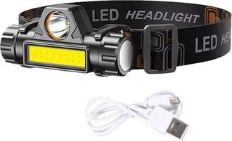 Generico Lampes frontales LED rechargeables, phare de course - Lampe frontale LED rechargeable, lampe frontale pour adultes, phares avec base magn&eacute;tique pour c