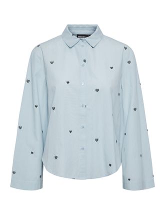 Pieces Pcfredora Heart Ls Shirt