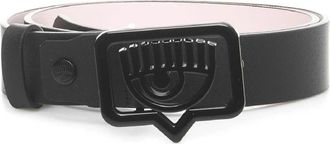 Chiara Ferragni Schwarze G&uuml;rtel 74Sb6F04Zp065899 - - Accessories - Damen - Schwarzk - 100 CM