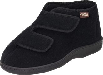 Dr. Brinkmann Manitu Unisex Schlupfstiefel Hausschuh, schwarz, 39 EU