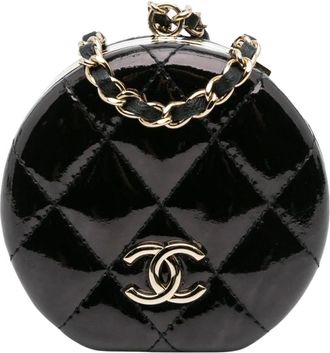 Chanel Sac Rond Pre-owned - Femme - Pre-owned - Noir - Taille: ONE Size