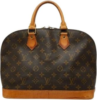 Louis Vuitton Sac &agrave; main vintage doccasion - Femme - Pre-owned - Brun - Taille: ONE Size