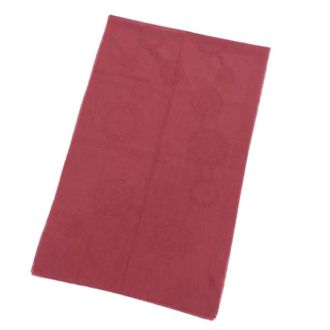 Ferragamo Pre-owned Ch&acirc;le - Cachemire et Soie Bordeaux - Femme - Pre-owned - Rouge - Taille: ONE Size