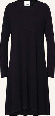 Allude Allude Strickkleid Mit Cashmere blau