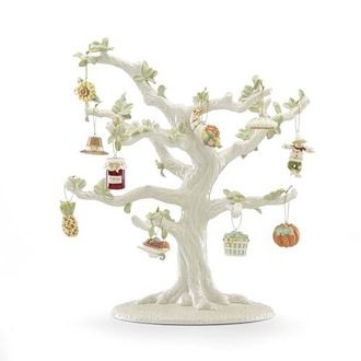 Lenox 884222 Autumn Favorites Ornament- und Baum-Set, 10-teilig
