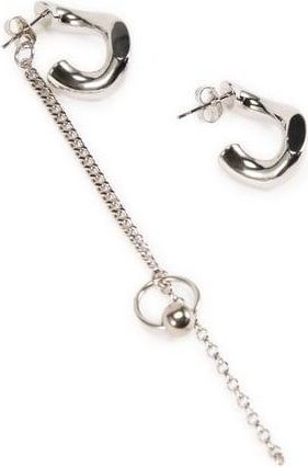 Justine Clenquet Boucles doreilles torsad&eacute;es Neil en laiton