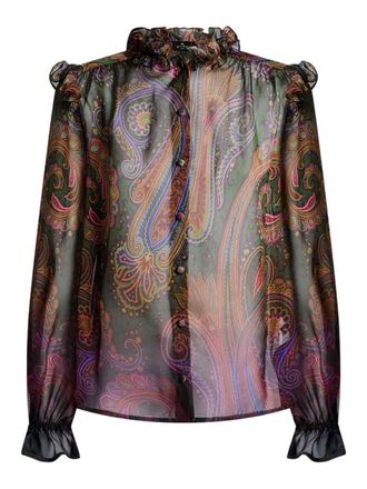 Etro Chemise - Vert