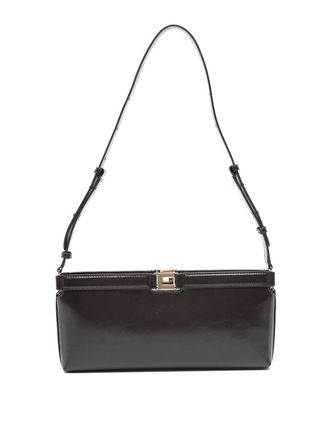 Elisabetta Franchi Sac Port&eacute; &Eacute;paule - Marron