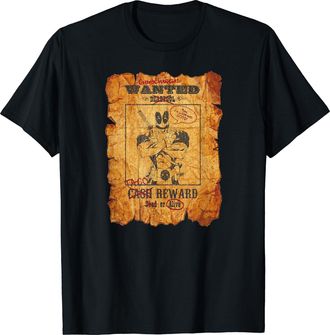 MARVEL Deadpool Wanted Poster T-Shirt