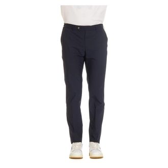 Pantaloni Torino Schlank geschnittene Hose - - Trousers - Herren - Blau - S