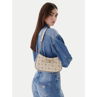 Guess Handtasche Guess Carrie Logo HWGP98 98180 &Eacute;cru