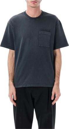 Marni Homme, Tops, Noir, Taille: L T-shirt Logo Pocket