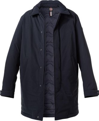 Colmar Herren Daunenjacke blau unifarben