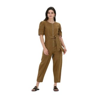 Idano Oneil Jumpsuit - - Jumpsuits & Playsuits - Damen - Braun - XS