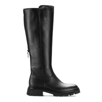 Gabor Schwarze Leder/Textil Sportliche Stiefel - - Shoes - Damen - Schwarzk - 39 EU