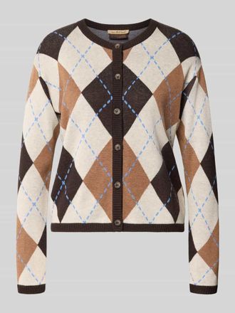 Smith & Soul Cardigan mit Kaschmir-Anteil und Rundhalsausschnitt