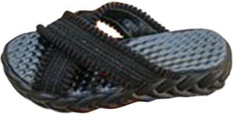 Generic Pantoufles d&eacute;t&eacute; pour femme - Sandales de bain pour femme dEurope et dAm&eacute;rique avec semelles &eacute;paisses - Version cor&eacute;enne des orteils ouverts - Pantoufl