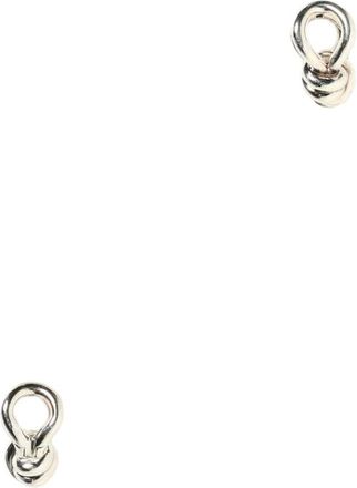 Bottega Veneta Femme, Accessoires, Gris, Taille: ONE Size Knot Earrings