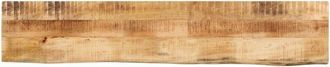vidaXL Dessus de table 160x40x2,5cm bord vif bois massif manguier brut vidaXL