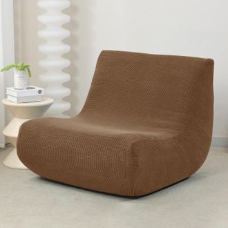 Generic Elastische Sofah&uuml;lle F&uuml;r 1-Sitzer Ohne Armlehnen, rutschfeste Sitzauflage F&uuml;r Kaminstuhl, Bequeme M&ouml;belabdeckung, Waschbar F&uuml;r Wohnzimmer, B&uuml;ro, Hotel