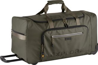 Camel Active Reisetasche Explore Travel Bag with Wheels Khaki