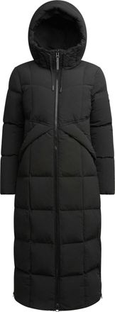 JACK1T Jacke Black Star Extra Long Puffer Matt