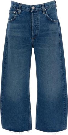 Citizens Of Humanity Femme, Jeans, Bleu, Taille: W27 Ayla Raw Hem Crop