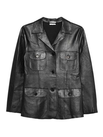 P.A.R.O.S.H. P. A.R. O.S. H. Lederjacke - Blau
