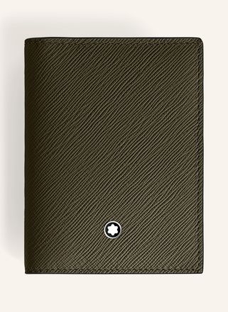 Montblanc Saffiano-Kartenetui Sartorial gruen
