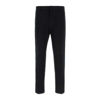 Jil Sander Mitternachtsblaue Baumwollhose - - Trousers - Herren - Blau - XL