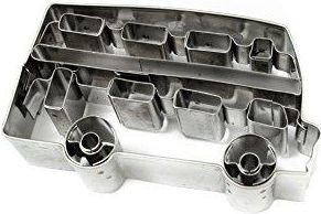 Städter 200364 Ausstechform, Edelstahl, Silber