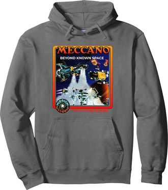 Meccano Mission The Universe Modell-Raumschiff Retro Pullover Hoodie