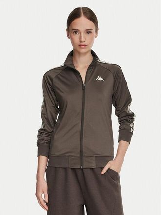 Kappa Sweatshirt 222 Banda Wanniston Slim 301PSC0 Braun Regular Fit