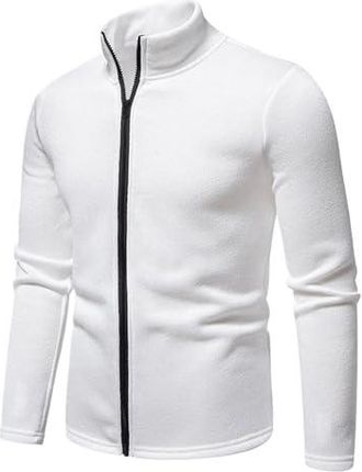 Generic Veste d&eacute;contract&eacute;e &agrave; Fermeture &eacute;clair pour Homme Automne/Hiver 2024 Ch&acirc;le Cardigan Hommes