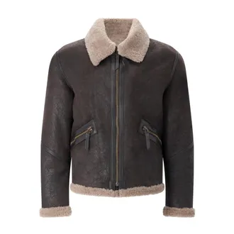 Belstaff Lederjacke - - Jackets - Herren - Braun - XL