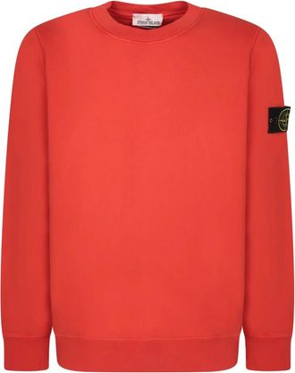 Stone Island Herren, Sweatshirts & Hoodies, Rot, SGr&ouml;&szlig;e