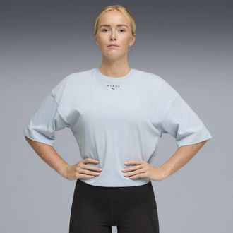 Puma Crop top Lifestyle PUMA x HYROX Femme, V&ecirc;tements, Gris, XXL